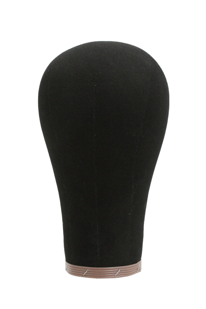 Canvas Mannequin Head - 22 Inch for Styling Wigs