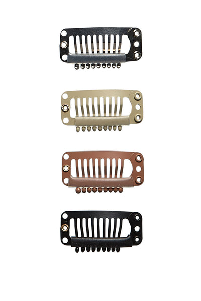 Small Snap Lock Clips - Secures your Wig & Hair Topper